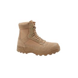Stiefel Brandit "Brandit Herren Tactical Boot", Damen, Gr. 40, camel, Polyurethan, unifarben, Schuhe Stiefel