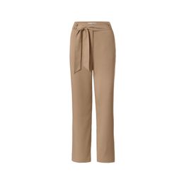 Tchibo - Webhose mit G&uuml;rtel - Damen - Gr. 36 - beige
