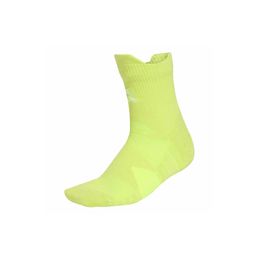 adidas Performance Athletic Socks 'RunxCushioned' male Yellow size 34-36