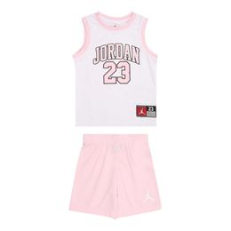Jordan Set Jungen Gr&ouml;&szlig;e 104/110 rosa / schwarz / wei&szlig;