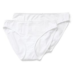 Tchibo - 2 Slips - Damen - Gr. M - wei&szlig;