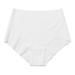 Tchibo - Midrise-Panty &raquo;Clean Cut&laquo; - Damen - Gr. M - wei&szlig;