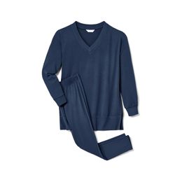 Tchibo - Pyjama - Damen - Gr. M - blau