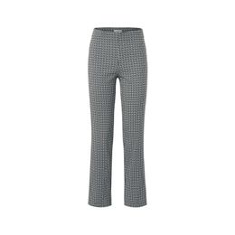 Tchibo - Bedruckte Stretchhose - Damen - Gr. 52 - dunkelblau/print