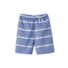 Tchibo - Badeshorts aus recyceltem Material - Jungen - Gr. 134/140 - blau/print