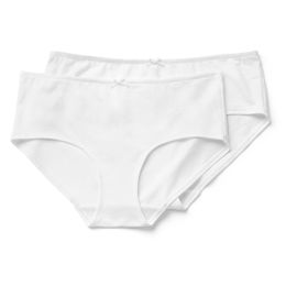 Tchibo - 2 Pantys - Damen - Gr. M - wei&szlig;