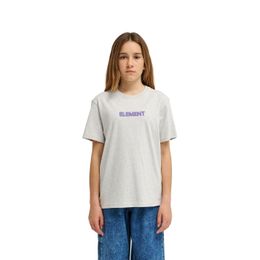 T-Shirt Element "Swamps", Jungen, Gr. 8(125-130cm), mid grau heather, Obermaterial: 100% Walkfrottier;, Shirts T-Shirt