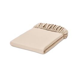 Tchibo - Jersey-Spannbettlaken - beige