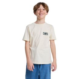 Quiksilver Jungen T-Shirt "Serenity Splash"bone wei&szlig;, Gr. 8, Obermaterial: 70% Baumwolle, 30% Baumwolle;, Shirts
