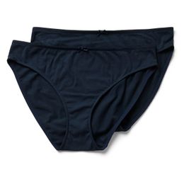 Tchibo - 2 Slips - Damen - Gr. XL - dunkelblau