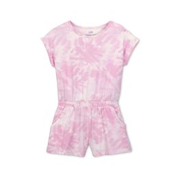 Tchibo - Jumpsuit - M&auml;dchen - Gr. 146/152 - wei&szlig;/print
