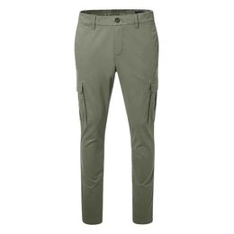 Cargohose Pierre Cardin "PC-Cean", Damen, Gr. 38, L&auml;nge 32, dusty olive, Web, Obermaterial: 97% Baumwolle, 3% Elasthan, unifarben, bequem lang, Hosen Cargohose, mit hohem Komfort dank Stretch f&uuml;r Alltag und Freizeit