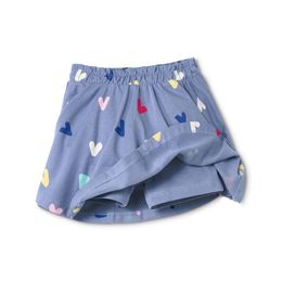 Tchibo - Jerseyrock mit Hose - M&auml;dchen - Gr. 98/104 - blau/print