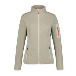 Fleecejacke Icepeak "BOWERSVILLE", Damen, Gr. L, powder, Obermaterial: 100% Polyester, normal, Jacken Fleecejacke