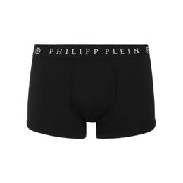 Philipp Plein Herren Boxer "Philipp Plein Tm", Gr. XXL02, schwarz, Obermaterial: 48% Baumwolle, 48% Modal, 4% Elasthan; Futter: 100% Polyester,