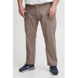 Chinohose Blend "BHNatan Big & Tall", Herren, Gr. 42, L&auml;nge 30, granite, Web, 98% Baumwolle, 2% Elasthan, unifarben, regular fit lang, Hosen Chinohose, Stilvolle Chinohose in gro&szlig;en Gr&ouml;&szlig;en