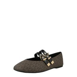 Michael Michael Kors Ballet Flats with Strap 'ROWEN' female Brown size 7