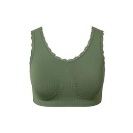 Tchibo - Seamless-Bustier - Damen - Gr. S - olivgr&uuml;n