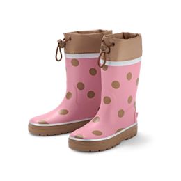 Tchibo - Gummistiefel - Kinder - Gr. 28-29 - rosa/print
