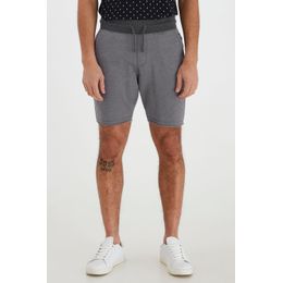 Sweatshorts Blend "BHJulio", Herren, Gr. L, US-Gr&ouml;&szlig;en, pewter mix, Sweatware, 75% Baumwolle, 25% Polyester, unifarben, regular fit kurz, Hosen Sweatshorts, Kurze Hose mit kontrastfarbenen Bund