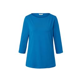 Tchibo - Shirt mit 3/4-Arm - Damen - Gr. XXL - blau