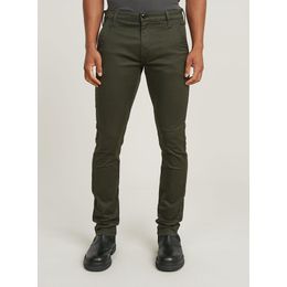 G-Star Raw Chinohose G-STAR "Skinny Chino 3.0", Herren, Gr. 28, L&auml;nge 30, asfalt, Obermaterial: 50% Baumwolle, 48% Baumwolle, 2% Elasthan, Hosen Chinohose