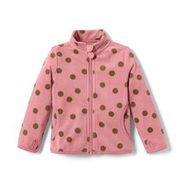 Tchibo - Fleecejacke - Baby - Gr. 74/80 - rosa/print