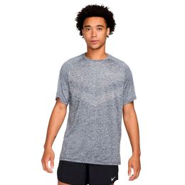 Nike Stride Dri-Fit ADV Kurzarm-Laufoberteil Bekleidung Herren blau S