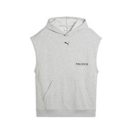 Sweatshirt Puma "Graphics Training &Auml;rmelloser Hoodie Herren", Herren, Gr. L, light gray heather, Obermaterial: 30% Polyester, 70% Baumwolle. Rippe: 3% Elasthan, 97% Baumwolle, normal, Sweatshirts Sweatshirt