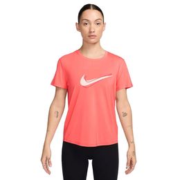 Nike One Swoosh HBR Dri-Fit SS Top Bekleidung Damen orange XS
