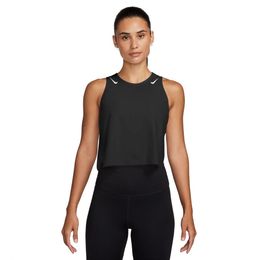 Nike AeroSwift ADV Crop Tanktop Bekleidung Damen schwarz XS
