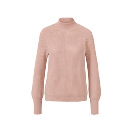 Tchibo - Strickpullover mit Stehkragen - Damen - Gr. XL - ros&eacute;