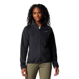 Columbia Damen Fleecejacke "Benton Springs "schwarz, Gr. L, Obermaterial: 100% Polyester, Jacken, sportlicher Stil, aus Fleece-Material, moderner