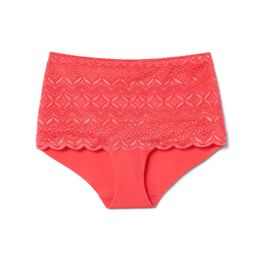 Tchibo - Highwaist-Panty - Damen - Gr. L - rot