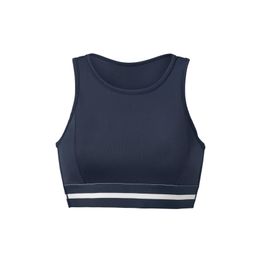 Tchibo - Sport-Bustier &raquo;Long Line&laquo; - Damen - Gr. M - blau