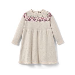 Tchibo - Kinder-Strick-Kleid - M&auml;dchen - Gr. 122/128 - beige