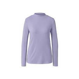 Tchibo - Geripptes Langarmshirt - Damen - Gr. L - lila