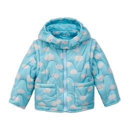 Tchibo - Steppjacke - Kinder - Gr. 134/140 - hellblau/print