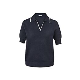 Tchibo - Feinstrick-Poloshirt - Damen - Gr. XL - wei&szlig;