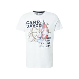 CAMP DAVID Shirt male White size 4XL