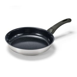 Tchibo - Profi-Edelstahl-Pfanne mit hochwertiger Keramikbeschichtung - silber