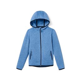 Tchibo - Strickfleece-Jacke - Kinder - Gr. 158/164 - hellblau