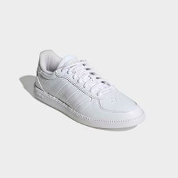 Sneaker adidas Sportswear "BREAKNET SLEEK", Damen, Gr. 38, cloud wei&szlig;, cloud wei&szlig;, cloud wei&szlig;, Synthetik, Textil, Schuhe Sneaker