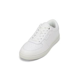 Marc O'Polo Sneaker MARC O'POLO "aus Rindleder mit Frotteefutter", Herren, Gr. 41, mo'p sanftes wei&szlig;, Obermaterial: 100% Leder, unifarben, Schuhe Sneaker