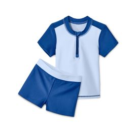 Tchibo - UV-Schutz-Kombi mit recyceltem Material - Baby - Gr. 86/92 - dunkelblau