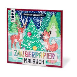 Tchibo - Zauberpapier-Malbuch &raquo;Fr&ouml;hliche Weihnachten&laquo;