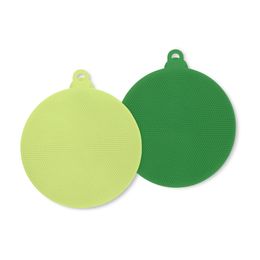 Tchibo - 2 Silikon-Abwaschpads - hellgr&uuml;n