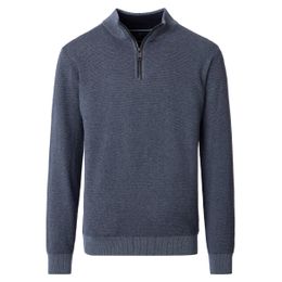 Casamoda Herren Troyer "Casamoda Troyer uni"741 silber, Gr. M, 100% Baumwolle, Pullover