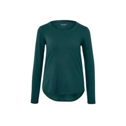 Tchibo - Langarm-Sportshirt - Damen - Gr. S - smaragdgr&uuml;n