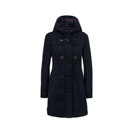 Tchibo - Dufflecoat aus Wollmix - Damen - Gr. 40 - dunkelblau